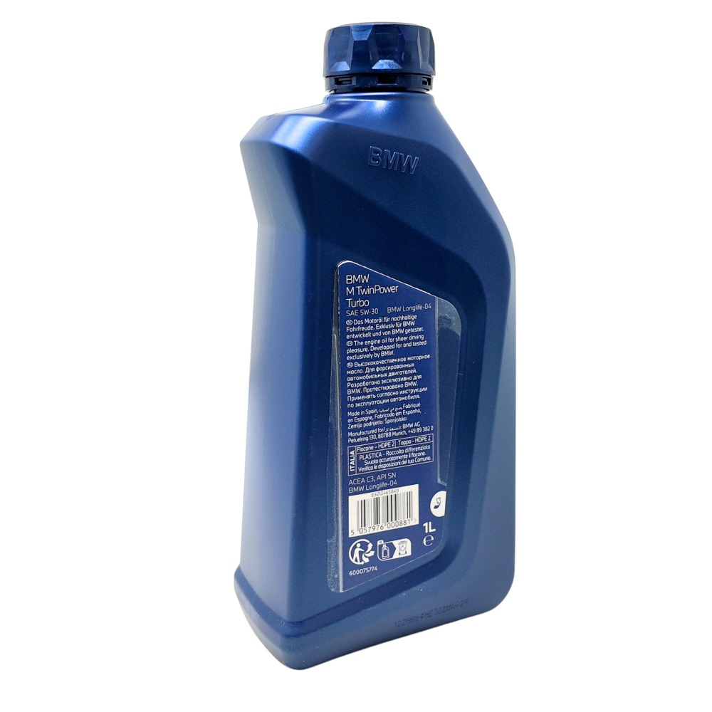 Aceite BMW 5W30 Original TwinPower Turbo LL04 1L ACEA C3| Aceite Motor ...