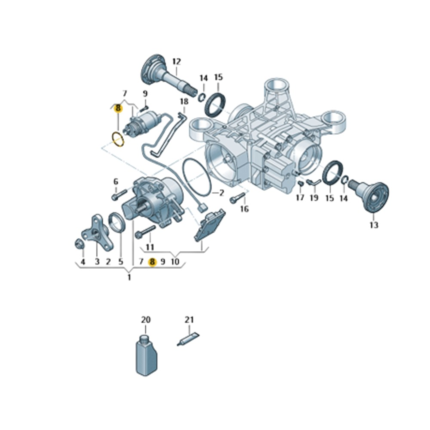 Recambios originales y accesorios originales Volkswagen, Audi y Seat