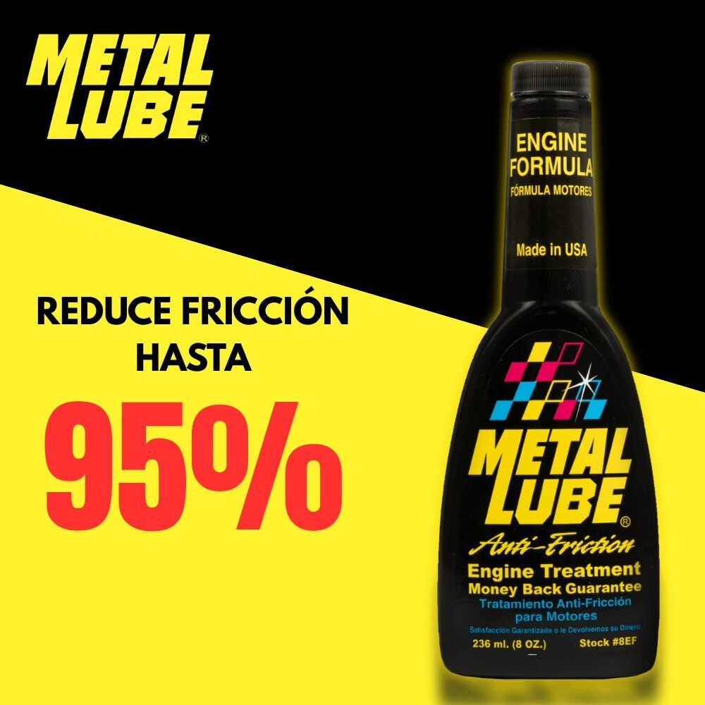 Metal Lube Tratamiento Anti-Fricción para Motores 236 ml - Metal Lube ...